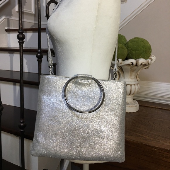 Thacker | Bags | Thacker Le Pouch Crossbody In Vintage Silver | Poshmark